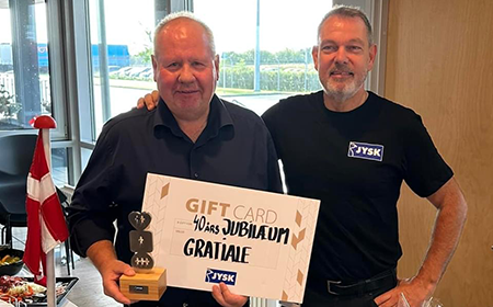 Købmanden fra Sejs runder 40 år i JYSK | GOJYSK.com